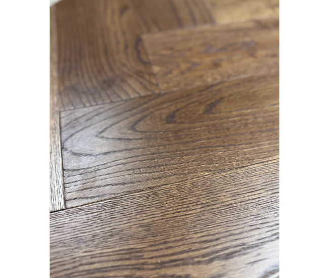 Caramel AB Grade Oak Herringbone Engineered Wood Flooring 15mm x 120mm ...