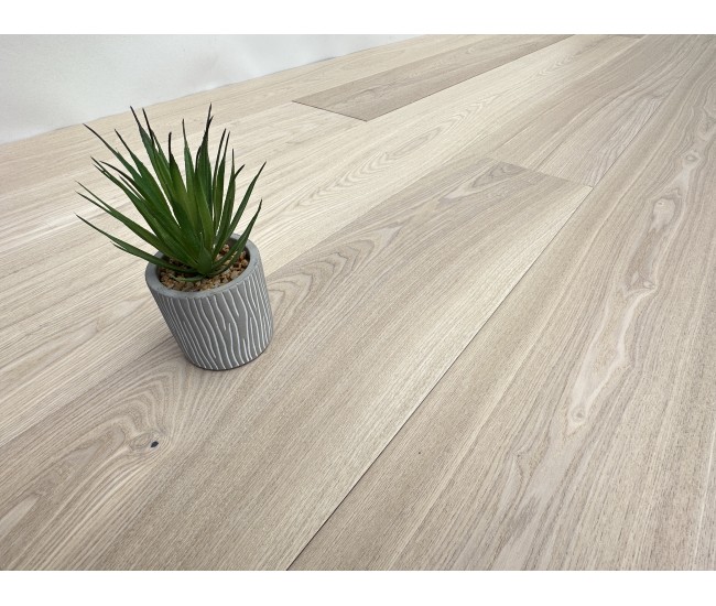 Argo Prime Ash Engineered Wood Flooring 15mm x 190mm Brushed UV Lacquered